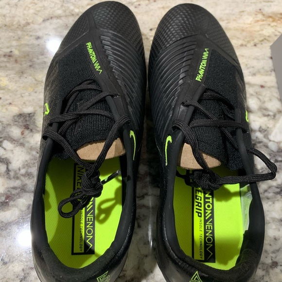 Nike | Shoes | Nike Phantom Venom Elite Fg Soccer Cleats Black | Poshmark